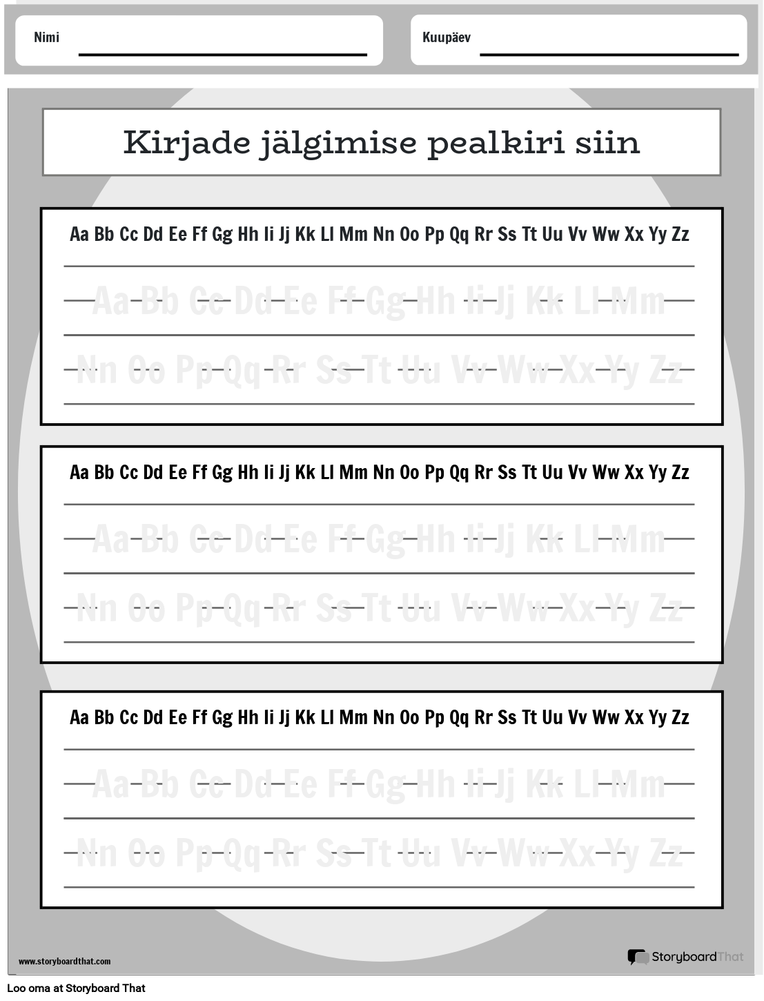 LT 4 (must-valge) Storyboard por et-examples