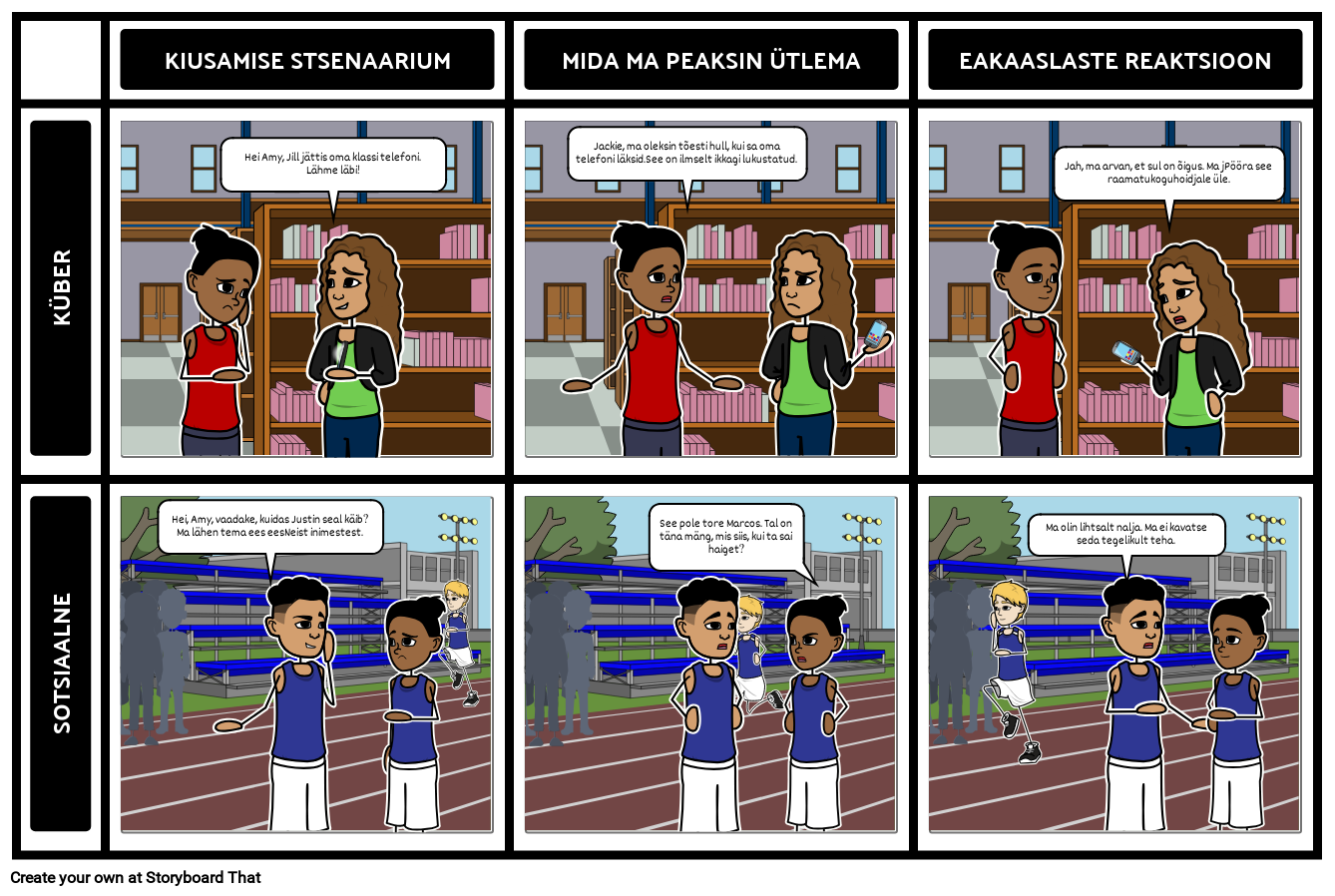 Mis Peaks Amy Ütlema Näiteks Storyboard af et-examples
