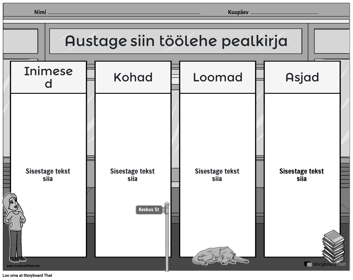 Resp Maastiku Must-valge 2 Storyboard por et-examples
