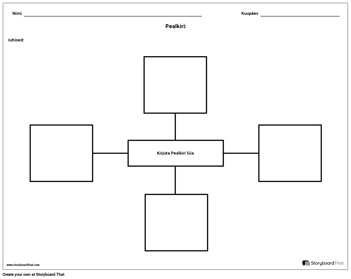 Spider Map - 4 Storyboard por et-examples