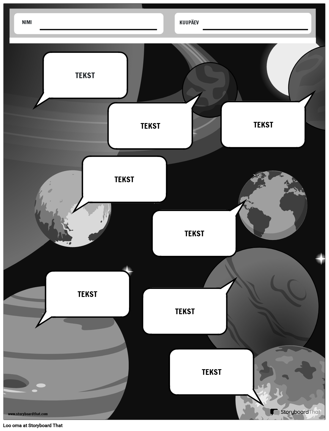 SSY Portrait BW 2 Storyboard par et-examples