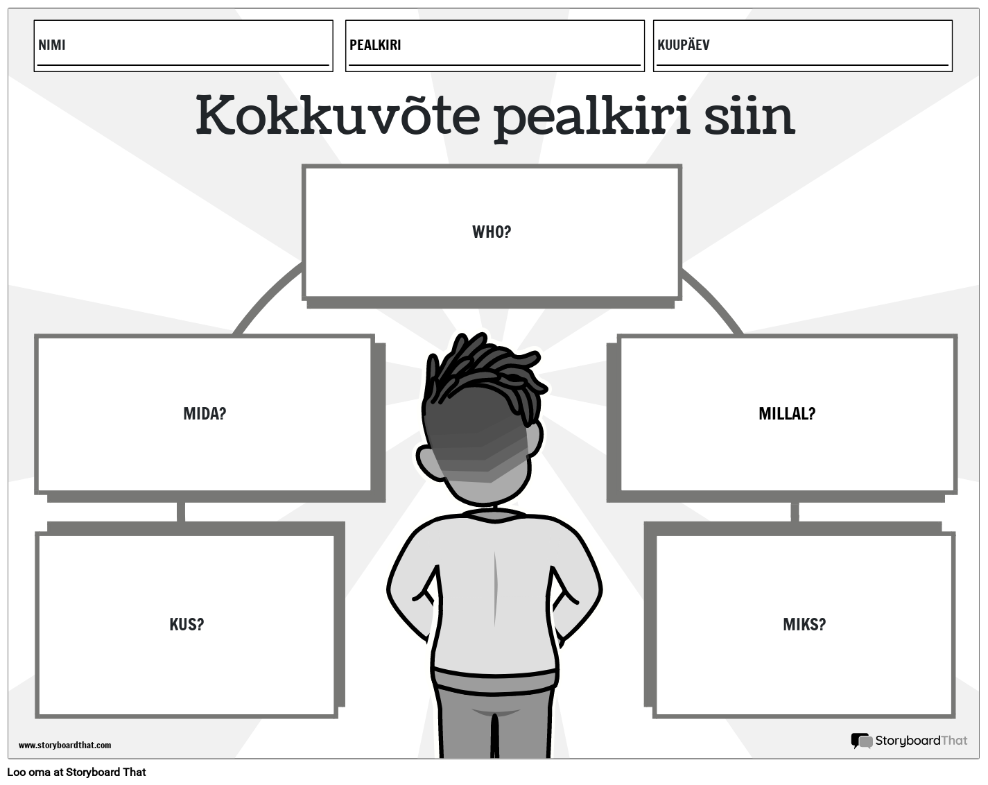 Summ Portree Must-valge 4 Storyboard por et-examples