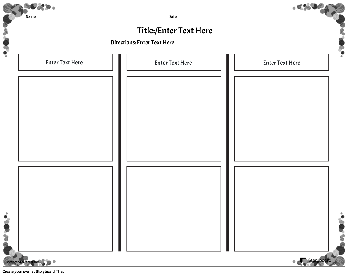 T Diagramm, Maastik BW 1 Storyboard por et-examples