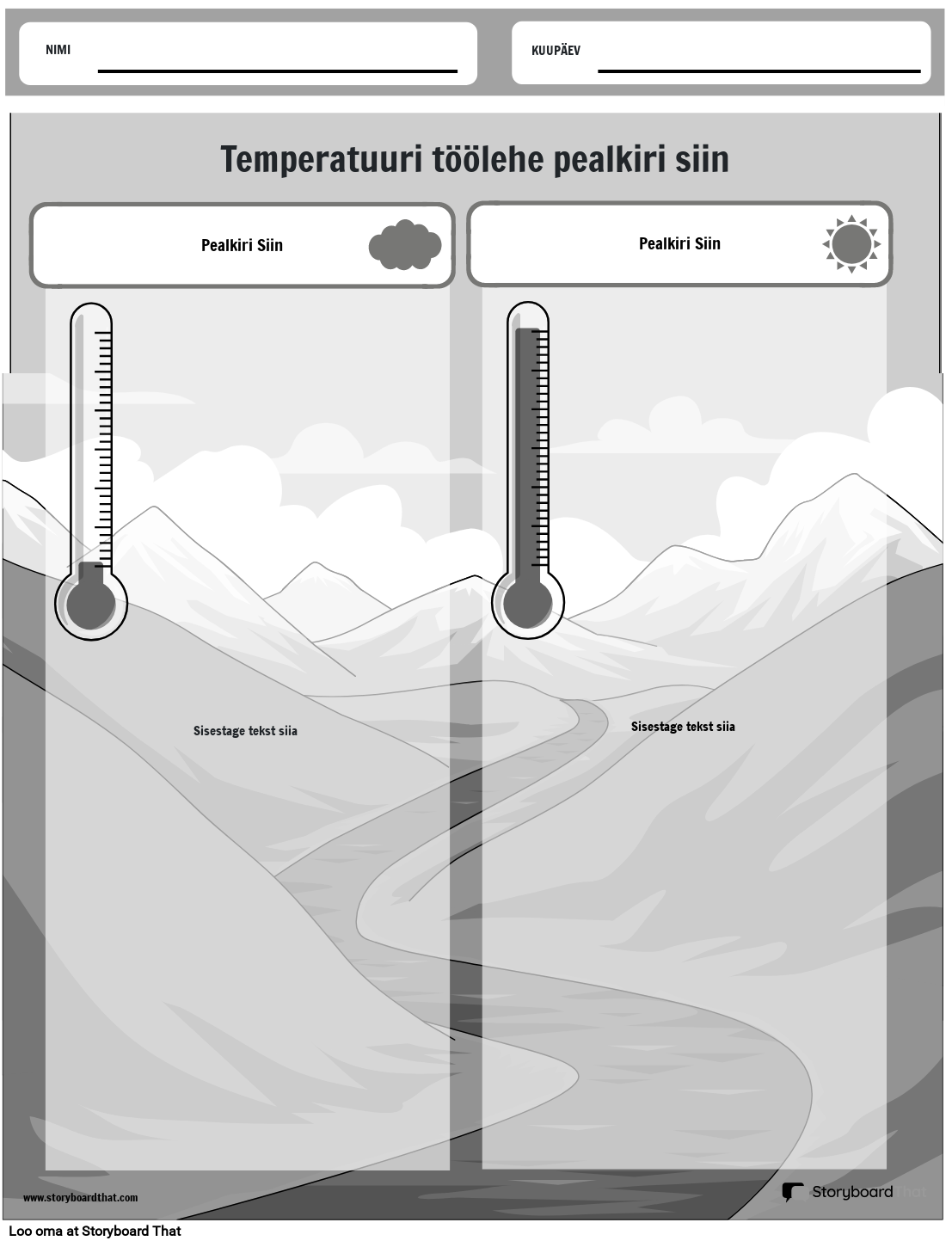 Temp Portree Must-valge 4 Storyboard by et-examples