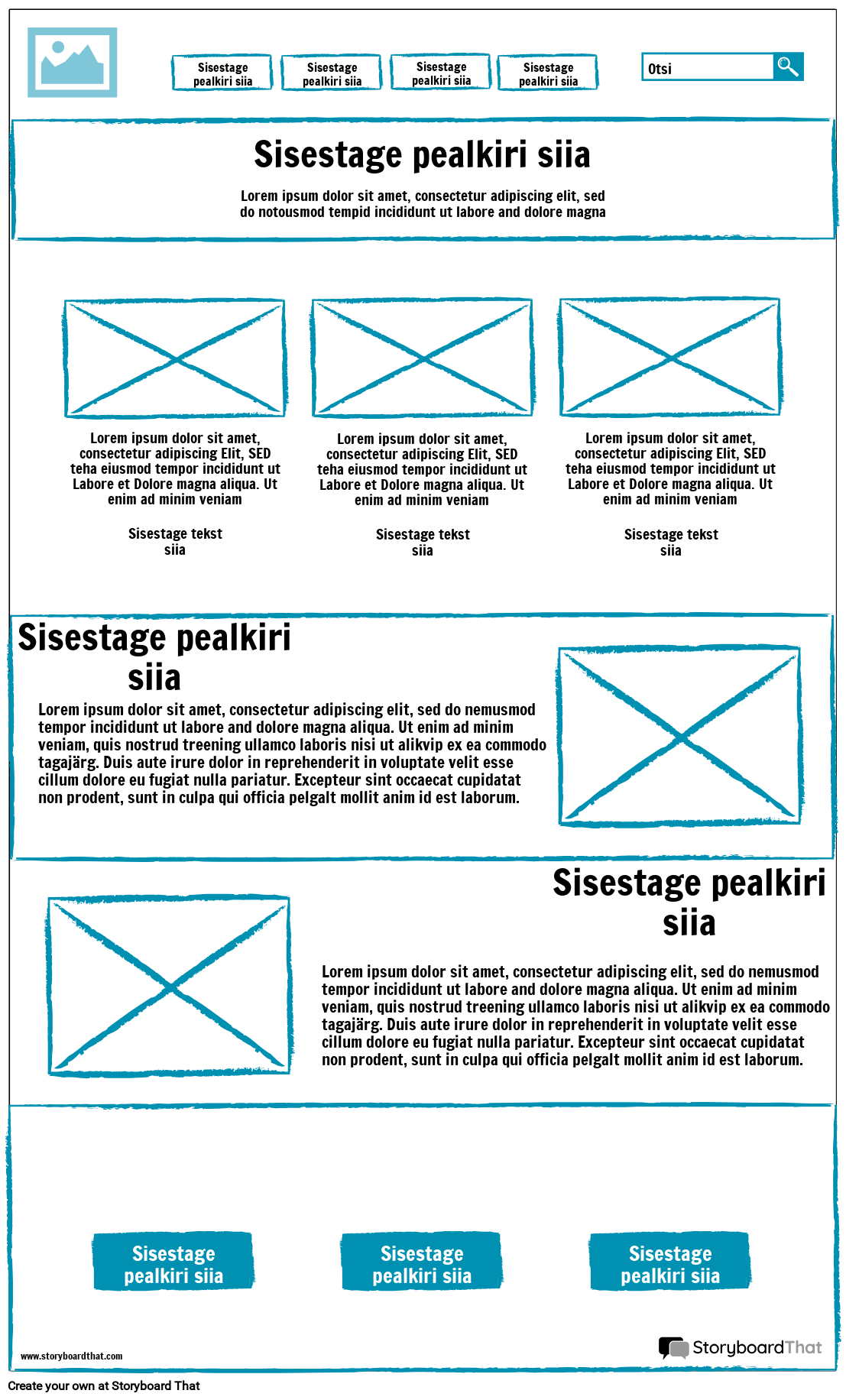 UX Wireframe-2 Storyboard par et-examples