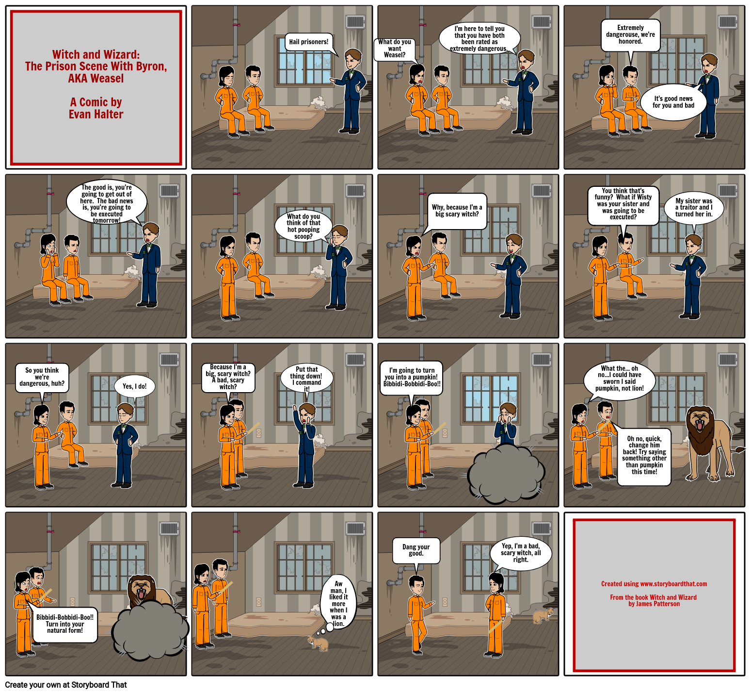 book project Storyboard par evanhalter