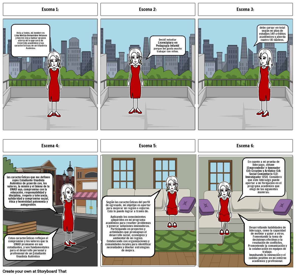 El Arte de Ser Auténtico Storyboard por f003a2c7