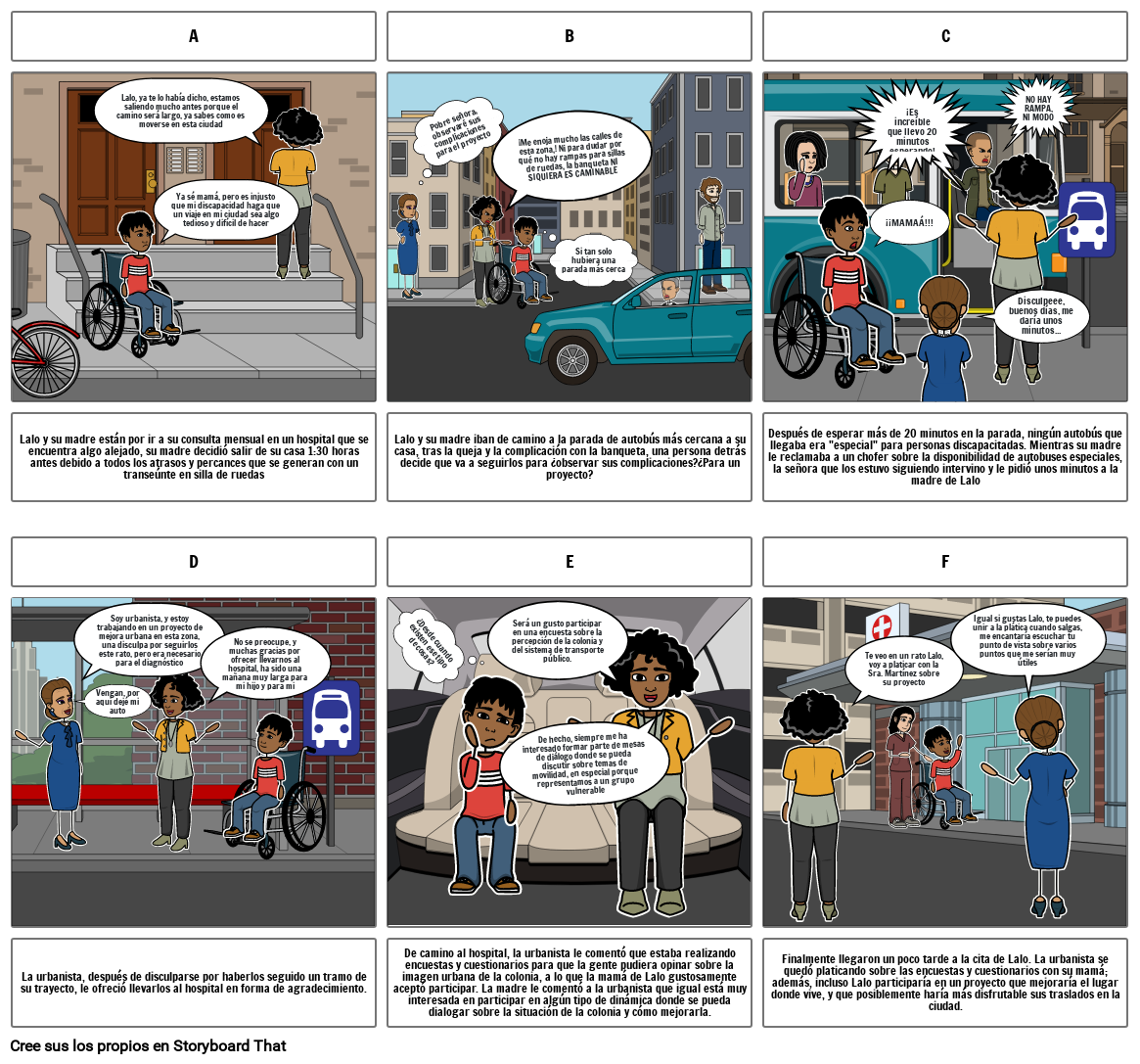 REALIDADES Storyboard por f0711362