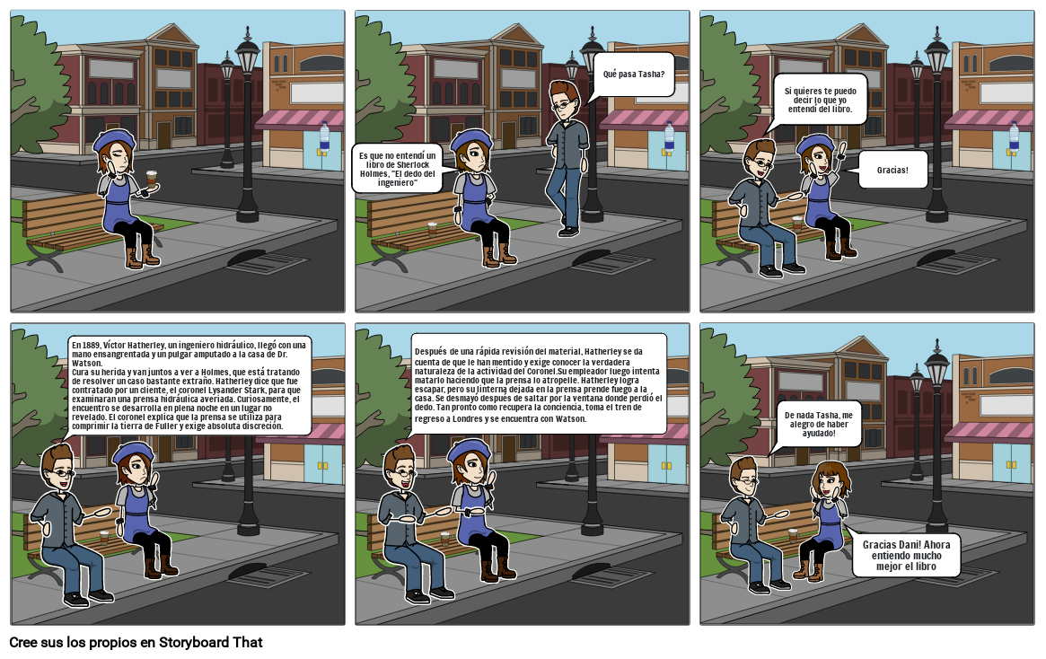 comic lenguaje Storyboard por f123a3ed