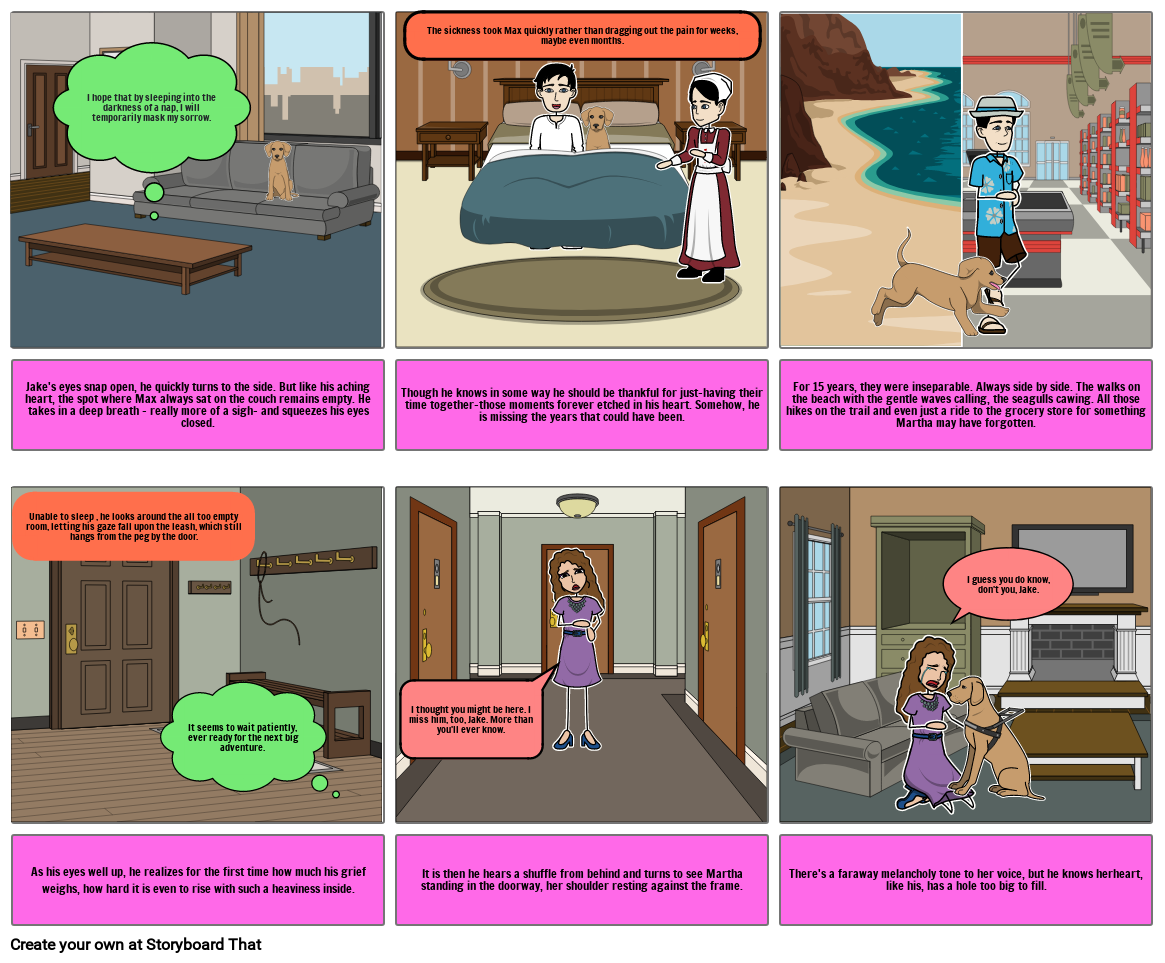DIGITAL PICTURE STORY Storyboard by f18f2eef