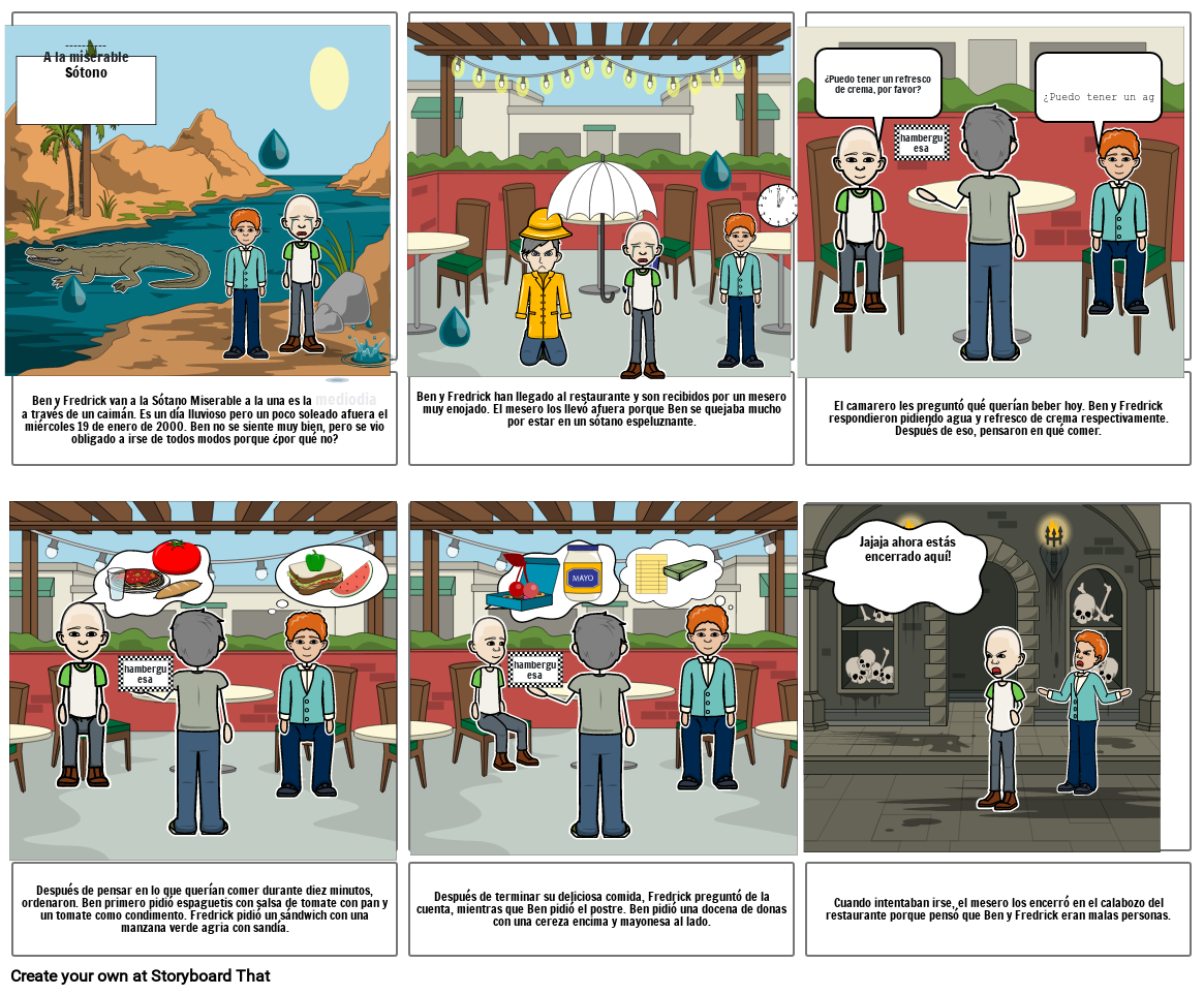 Spanish Project Storyboard por f1d15be1