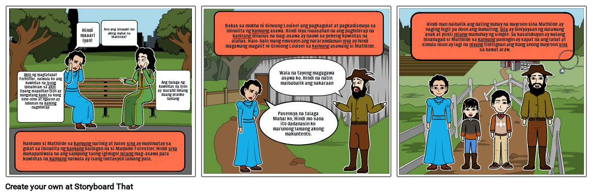 "WAKAS NG ANG KUWINTAS" Storyboard par f227f124