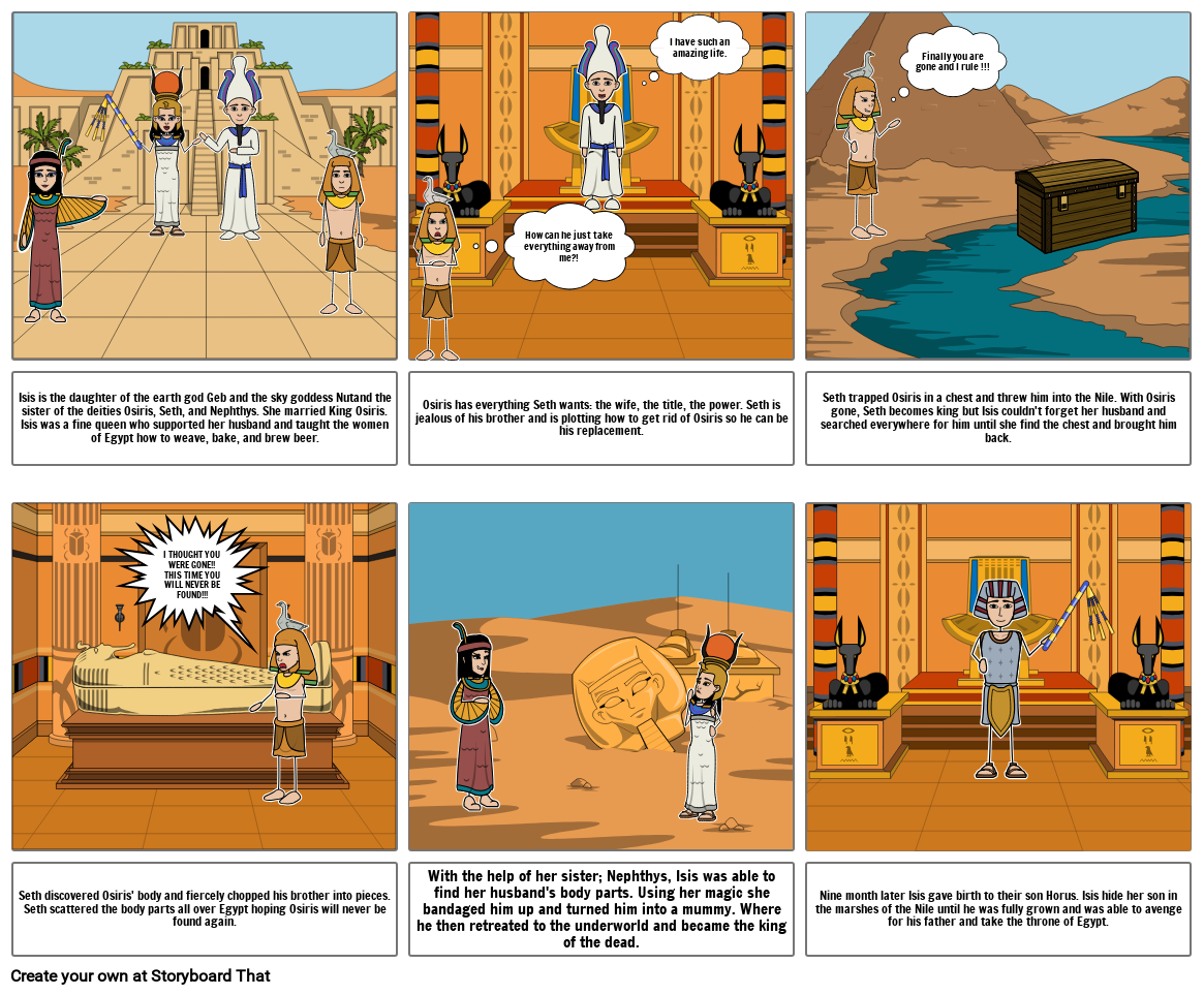 The story of Osiris and Osis, Storyboard by f23e9f06
