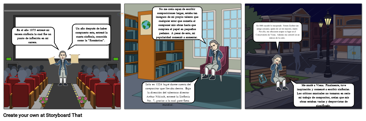 Anton Bruckner Storyboard by f25a329e