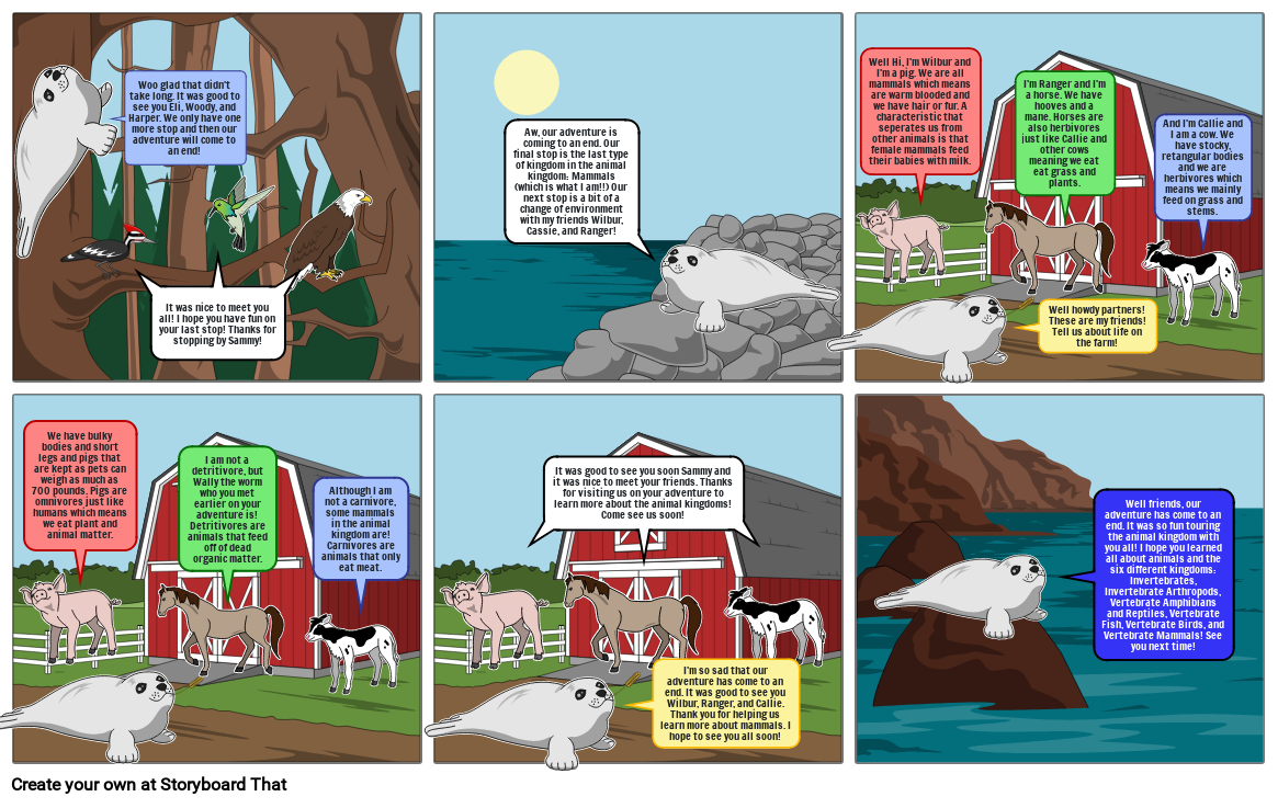 Animal Kingdom Storyboard By F2624a0a Animal Kingdom Storyboard By F2624a0a