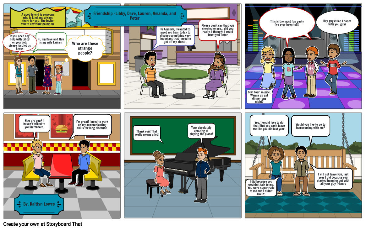 Friendship Storyboard by f29fce05