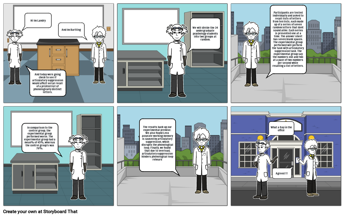 Glancer and Kunitz Storyboard por f3663e4c