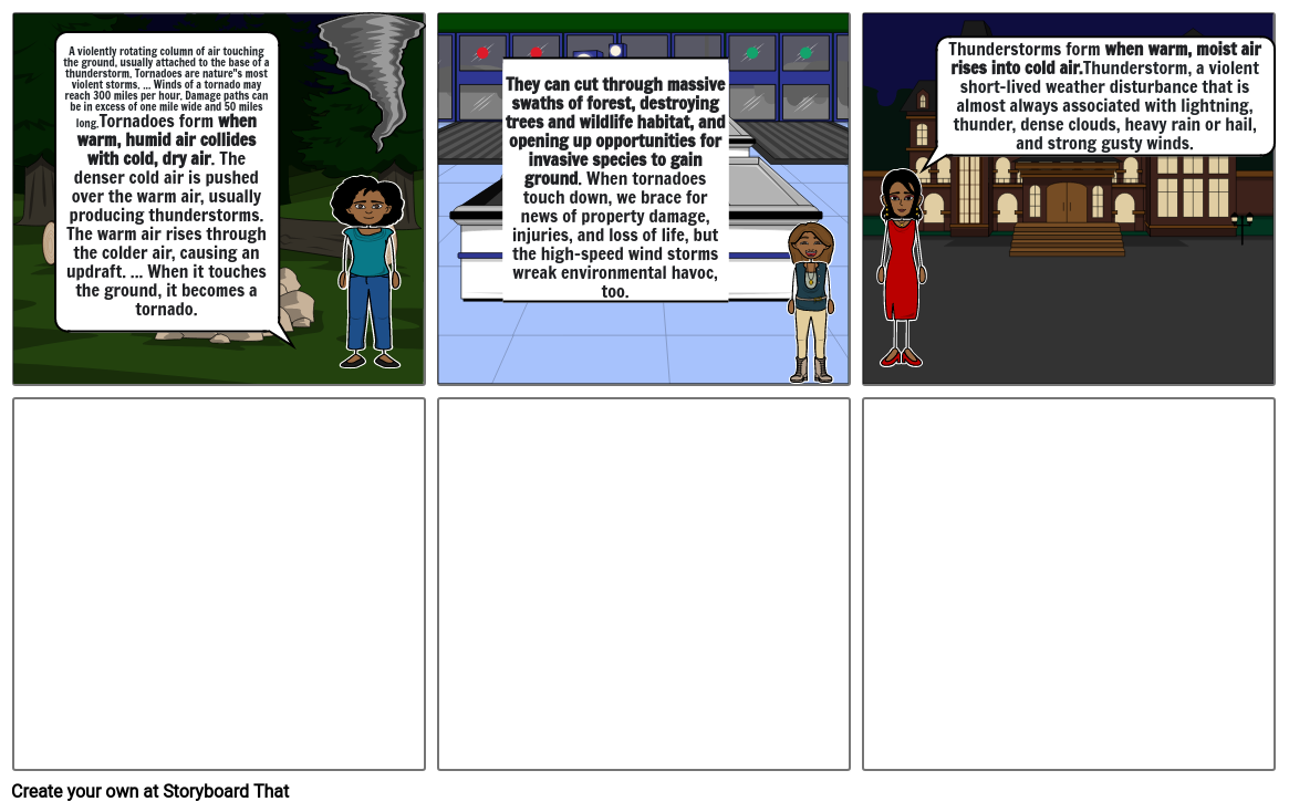 Severe Weather Storyboard af f3b5d1f3