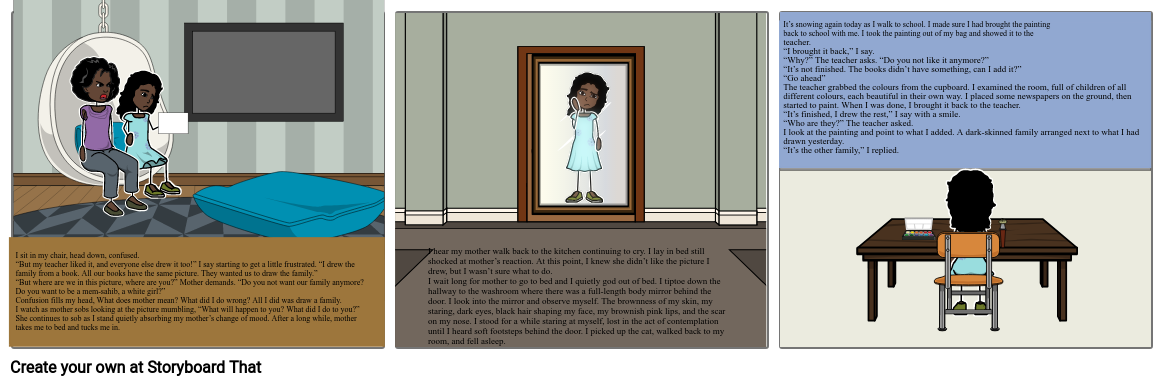 Beautifully Different Storyboard por f3f25333