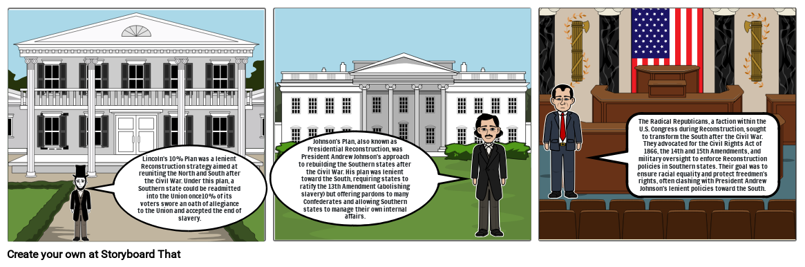 Lincolns Plan (10%Plan) Storyboard by f42c1217