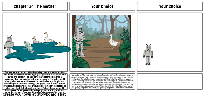 The Wild Robot Storyboard Por F45ef11b