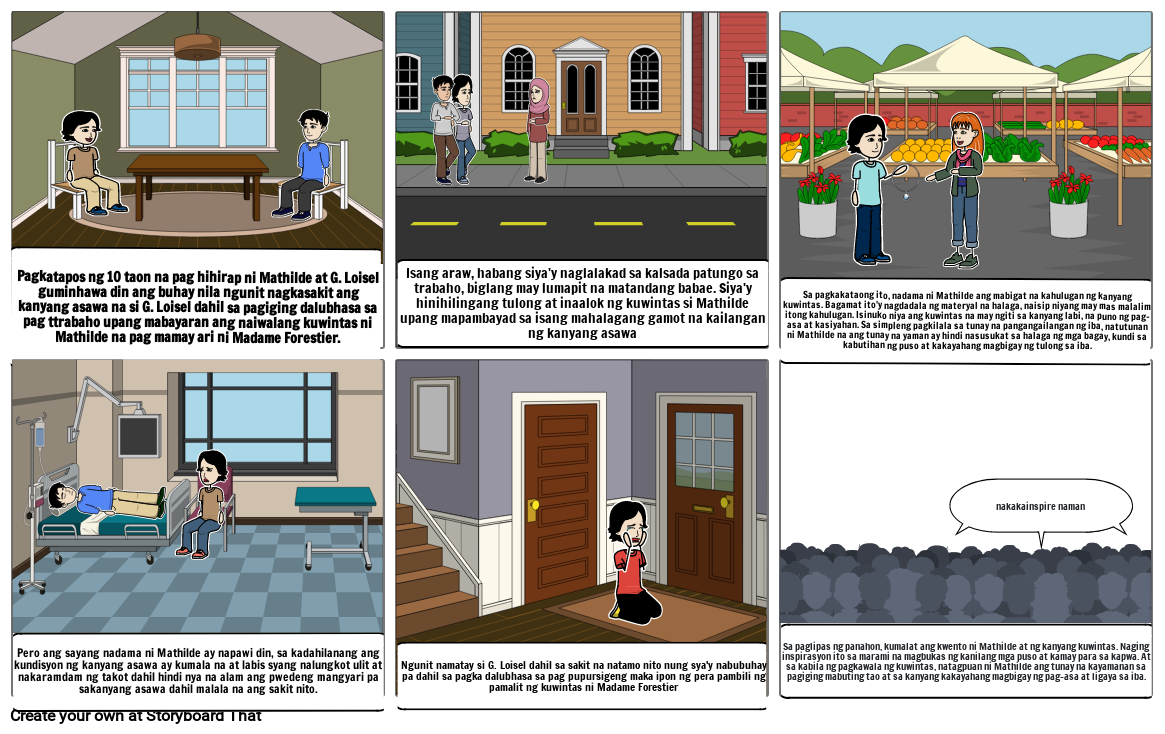 Ang Kuwintas Storyboard by f4888a10