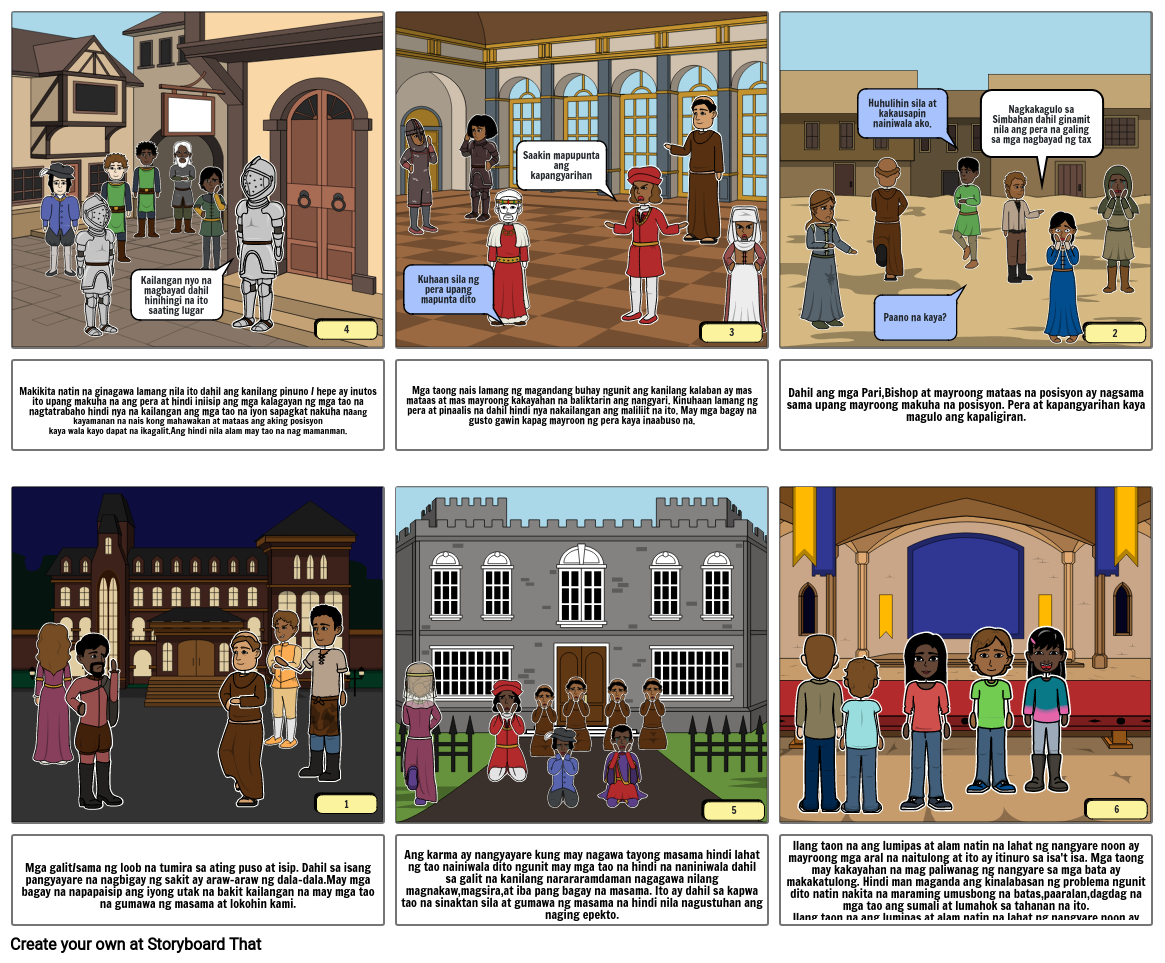 Fil 1 Storyboard por f4ed693d