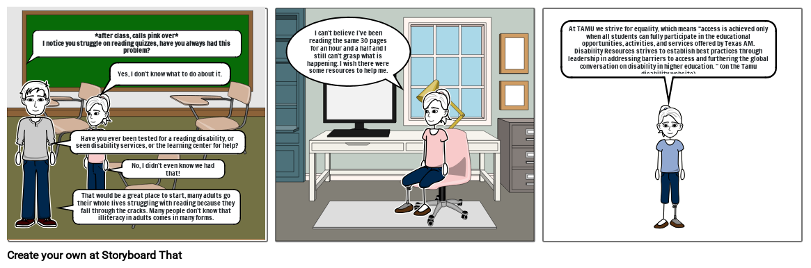 Functional Illiteracy Storyboard por f5572377