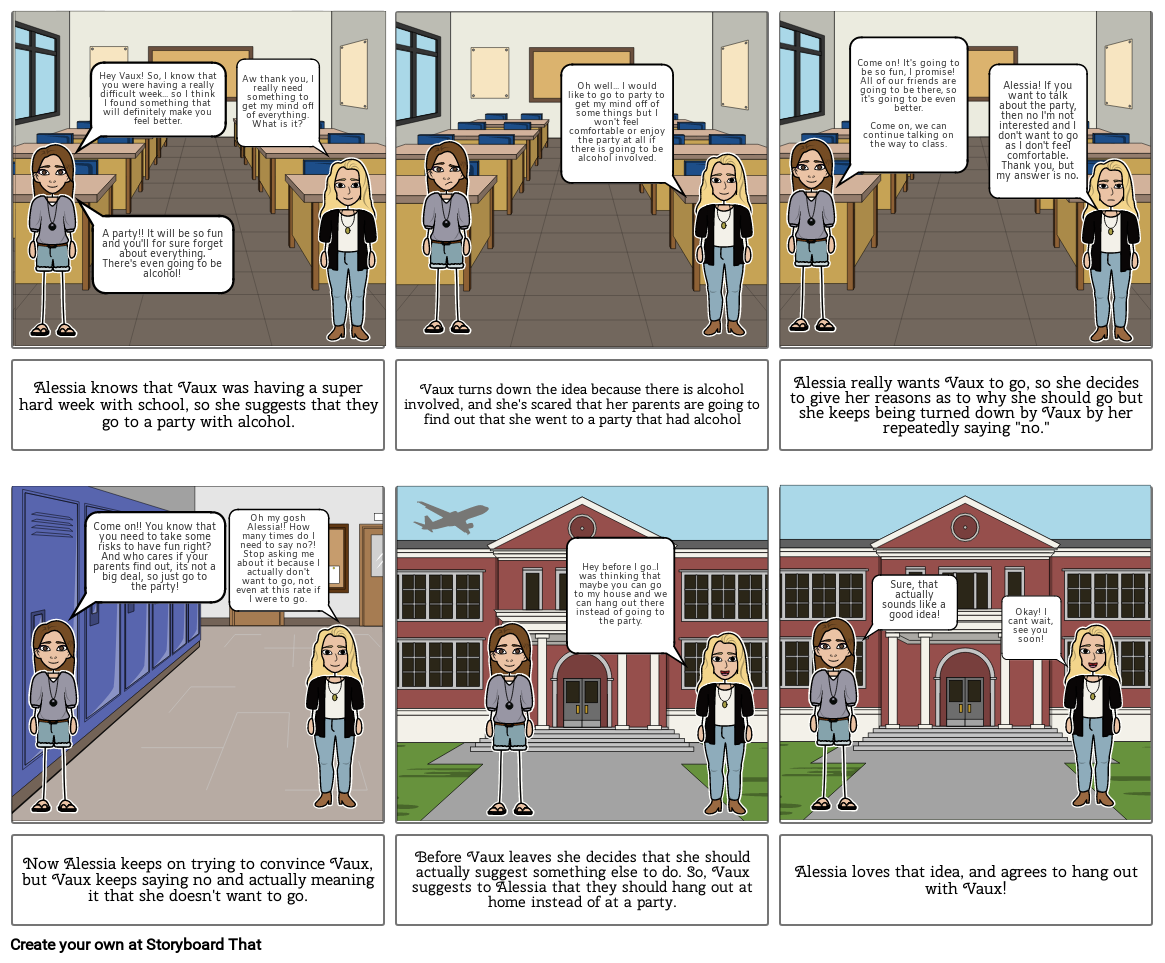 Peer Pressure Storyboard par f5b67522