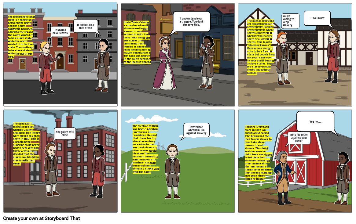 History Storyboard by f5b79139
