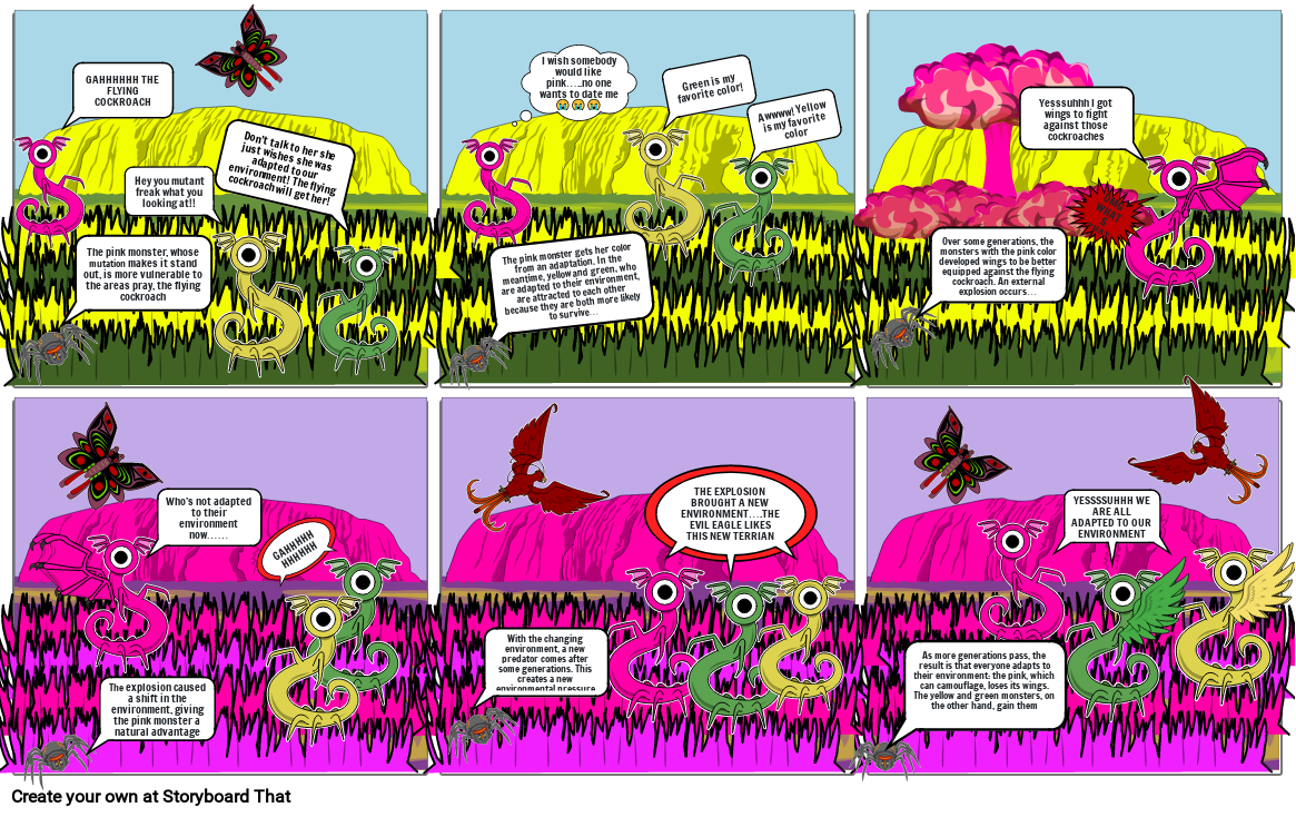 Evolution Storyboard by f61f4e47