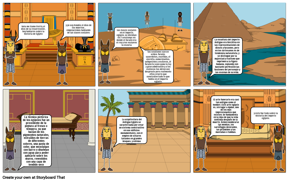 egipto Storyboard by f64d46ba