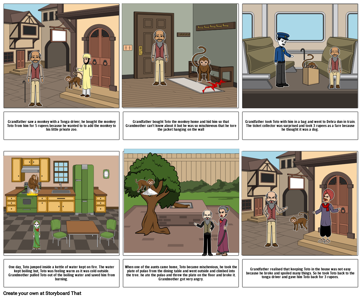 TOTO Storyboard por f656cae7