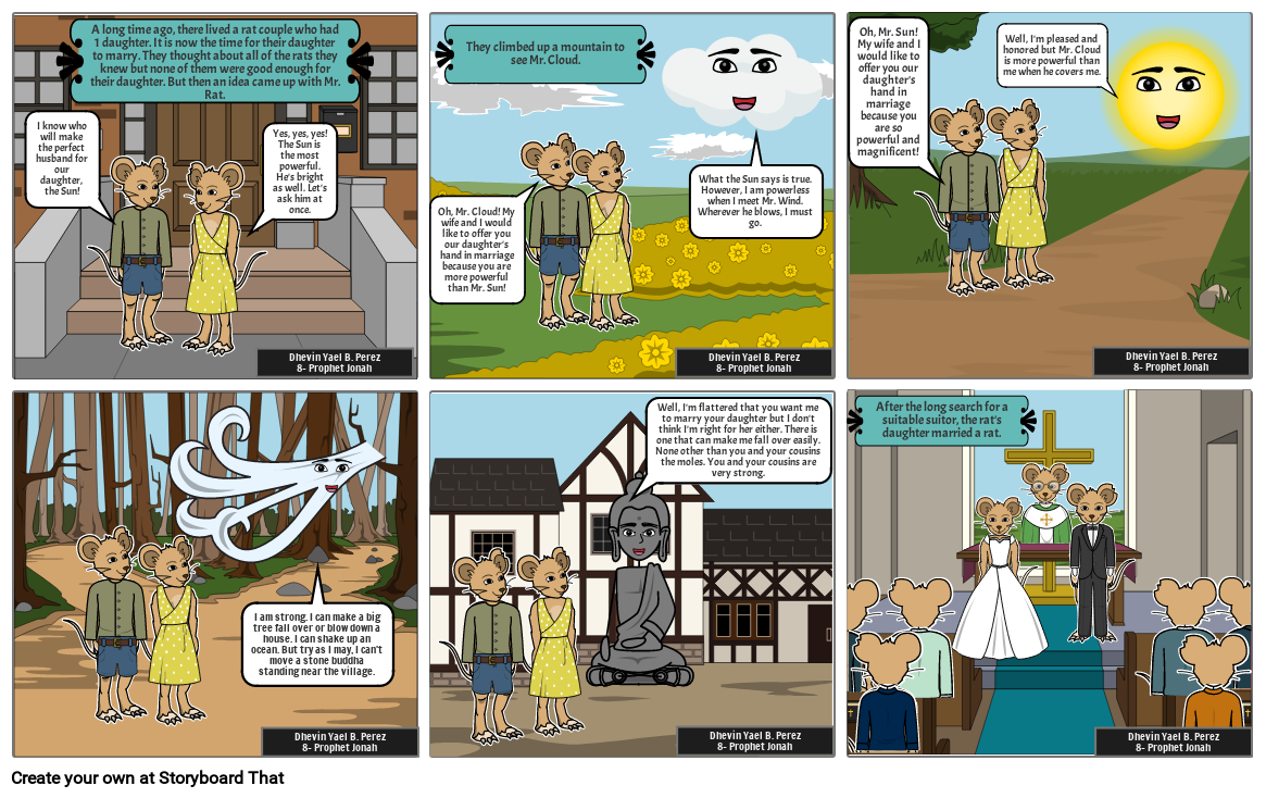 The vanity of the rat Storyboard by f65e9641