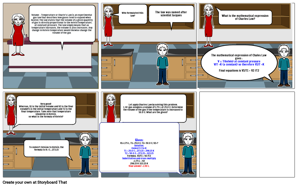 charles law Storyboard by f671bbd4