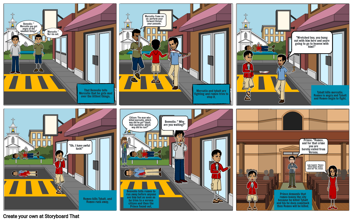 english story board act 3 scene 1 Storyboard by f6bf1c00