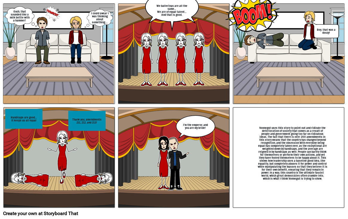 Cartoon Project Storyboard by f6dffbd6