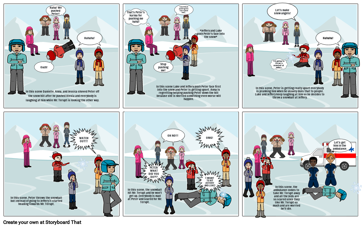 Because of Mr. Terupt Storyboard by f725c796