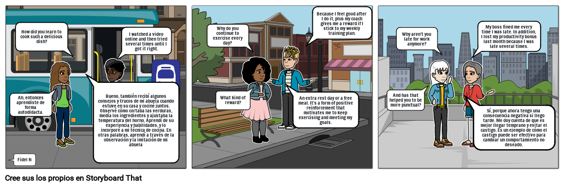 MY LEARNING STORY Storyboard by f76c7d5e