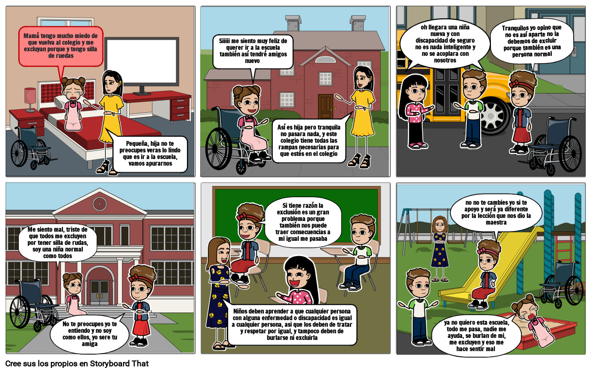 Inclusion Social Storyboard Por F78a4cde