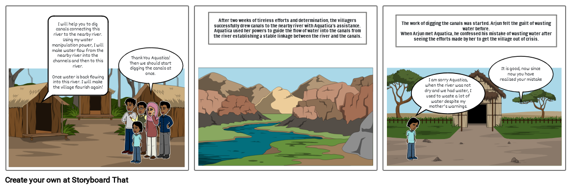 Aqua Knight Final Pt-2 Storyboard by f7a58764
