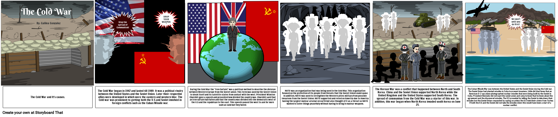 The cold War Storyboard by f7b593fb