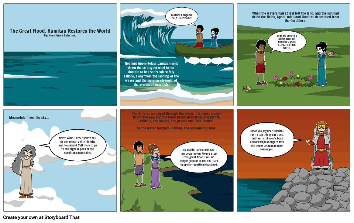 khen's comic Storyboard par f7f95811