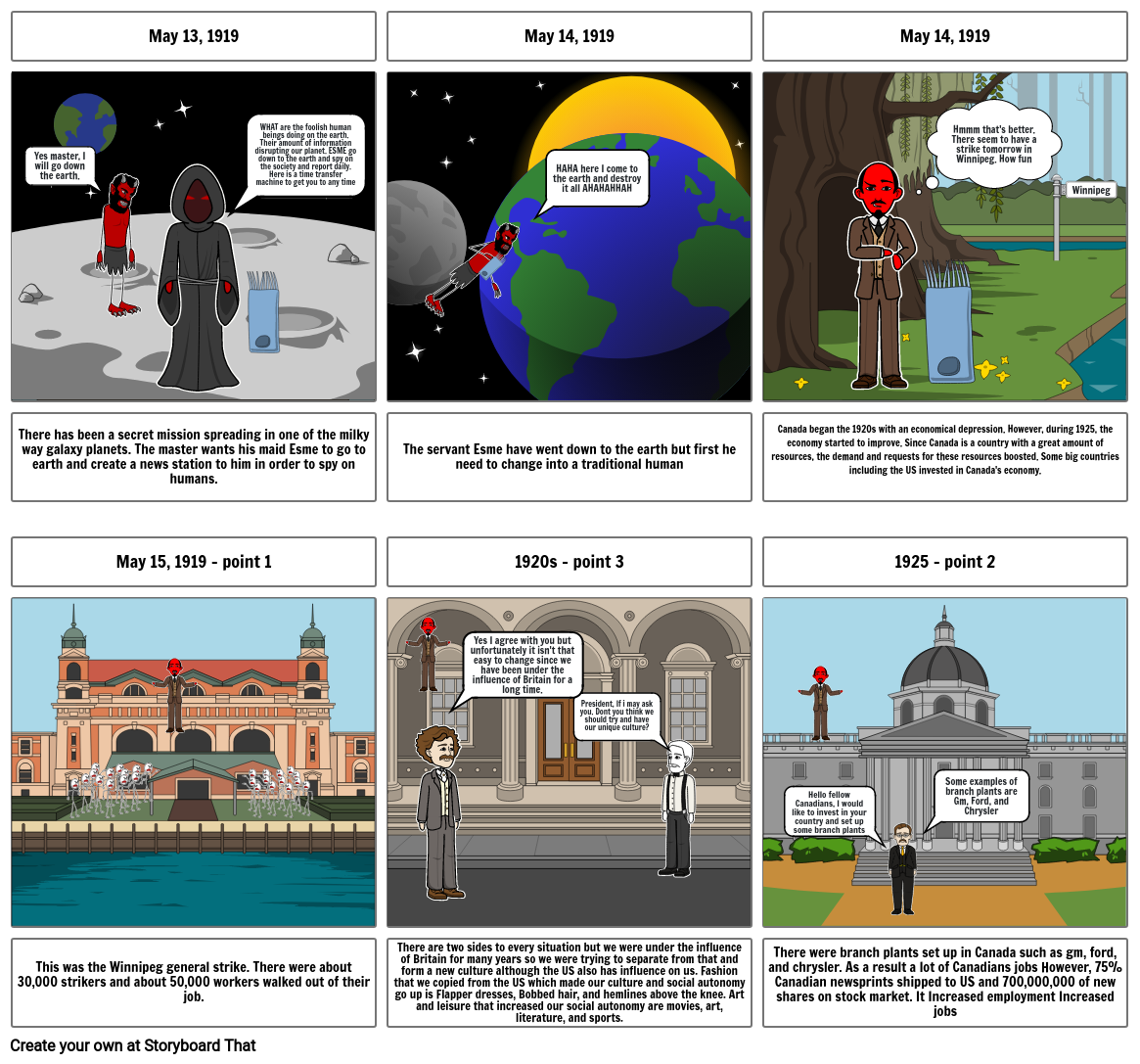 socials10 comic history Storyboard by f815715e