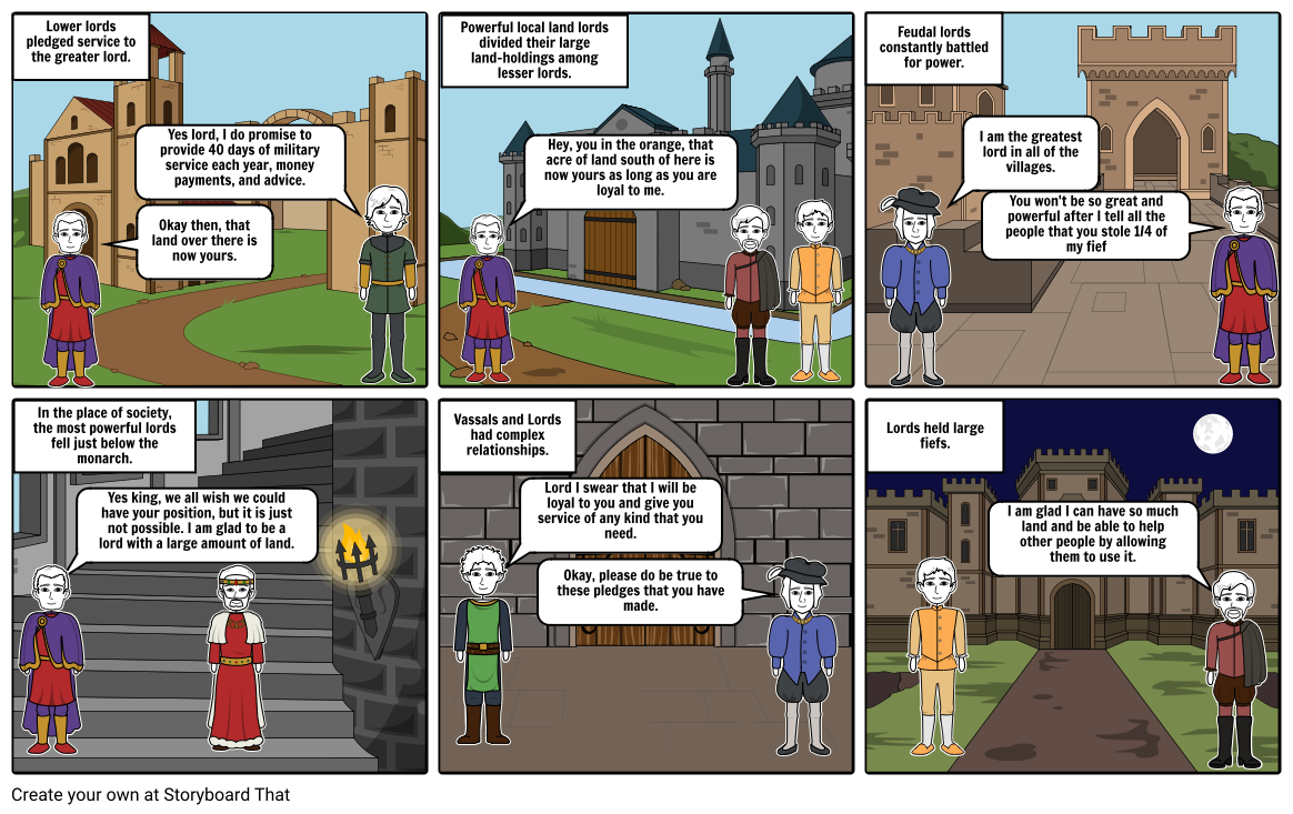 Early Medieval Age (Lords) Storyboard por f8999b25