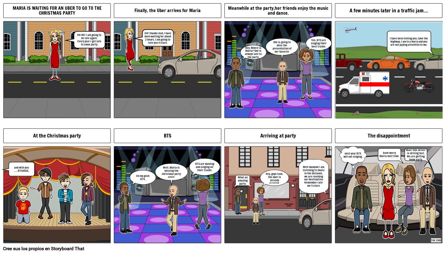 A bad day for Maria Storyboard by f8c2cd30