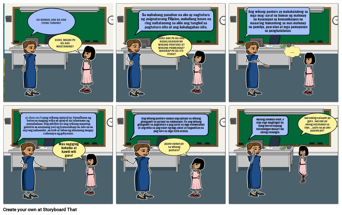 school Storyboard by f9a76b19