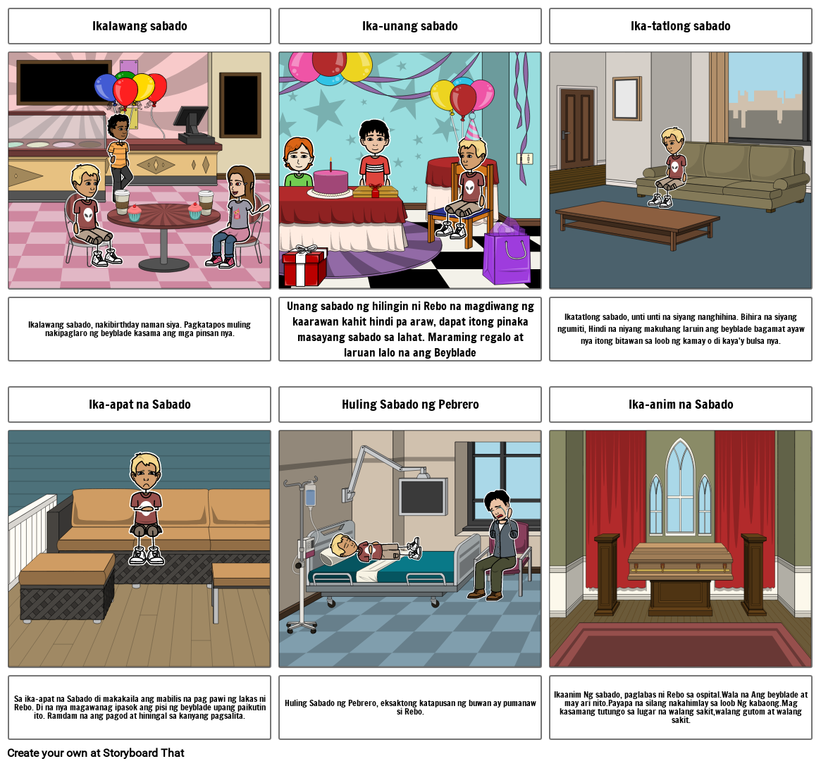 Anim na sabado ng beyblade Storyboard por fa140b01
