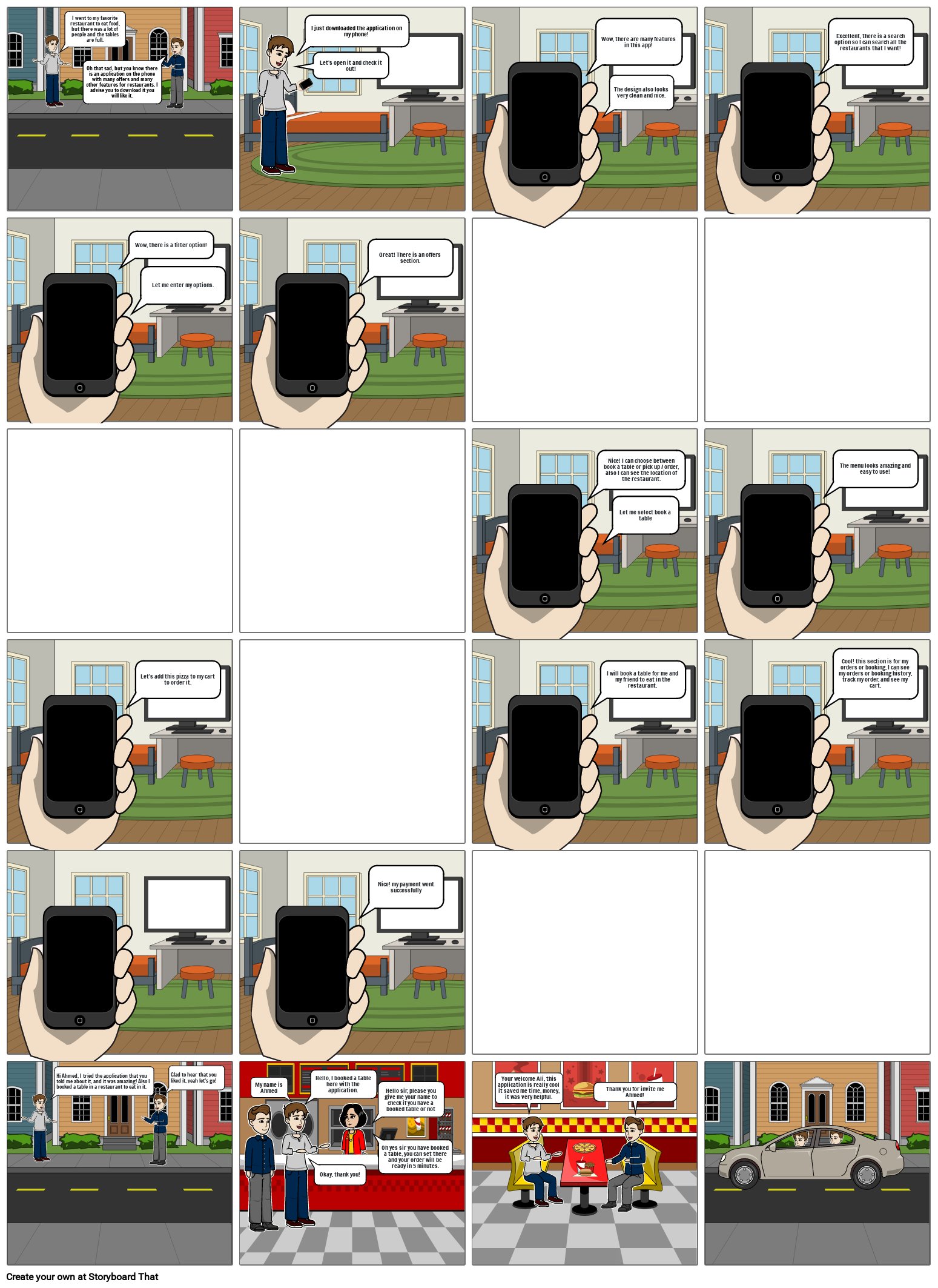 restaurant app2 Storyboard by fad5e8c2
