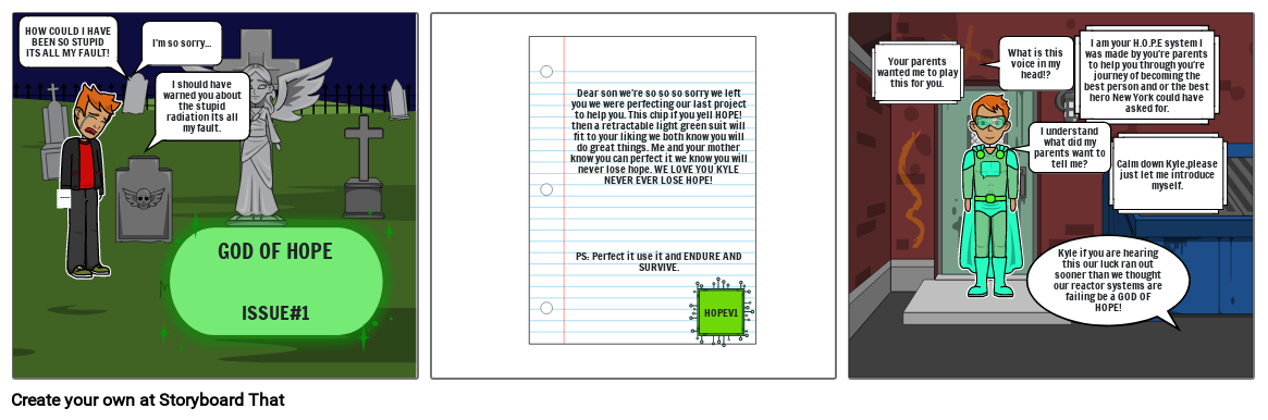 GOD OF HOPE Storyboard by fae09344